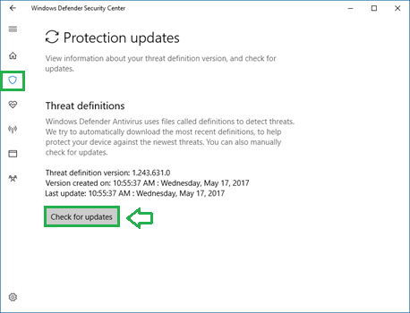 Windows Defender - Device and Productivity Software